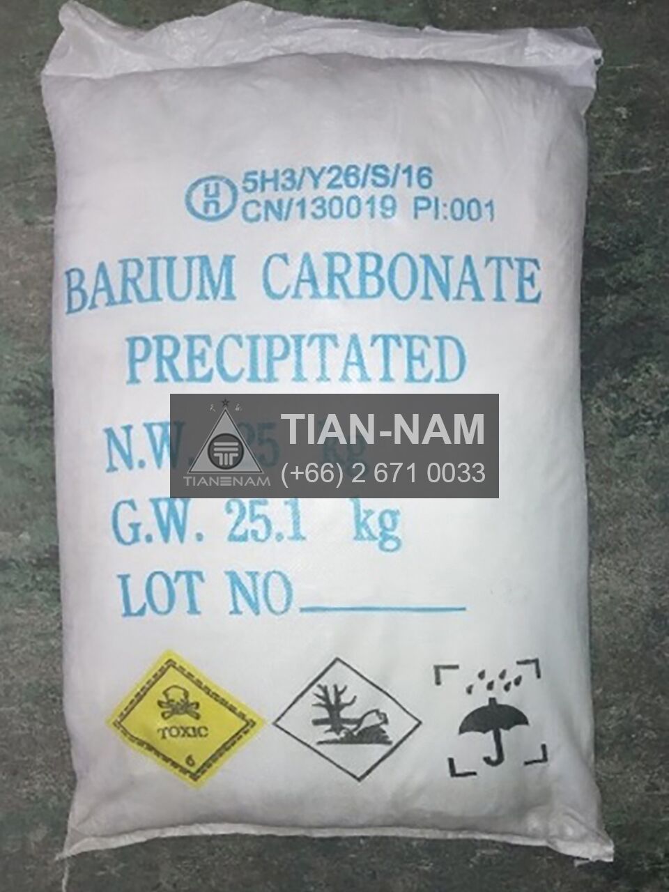 Barium Carbonate - เทียนนำเคมีเคิล อินดัสเทรียลเทรด