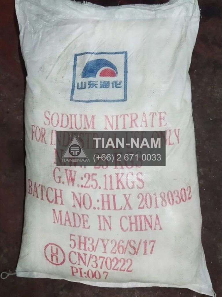 Sodium Nitrate - เทียนนำเคมีเคิล อินดัสเทรียลเทรด
